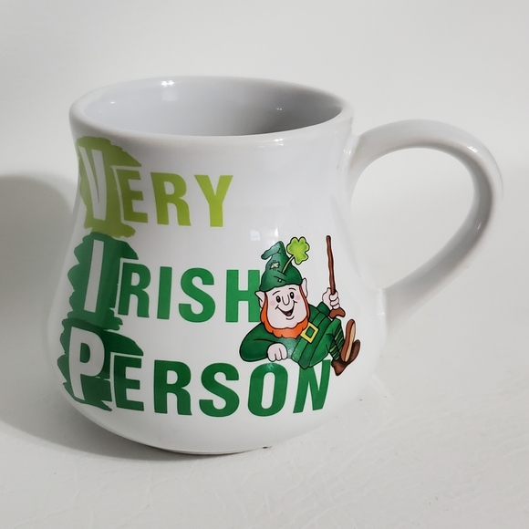 Russ | Dining | Vintage Russ Mug Vip Very Irish Person Leprechaun ...